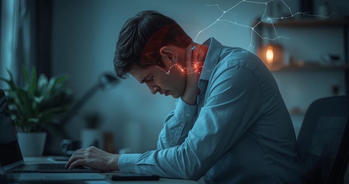 Kaip emocinis nuovargis pasireiškia sprando skausmu - SveikaAkis.lt